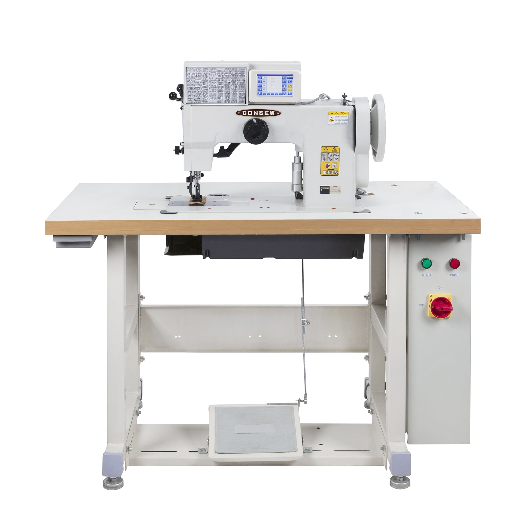 Consew 2040-DSM-E Automated Industrial Commercial Sewing Machine with ...