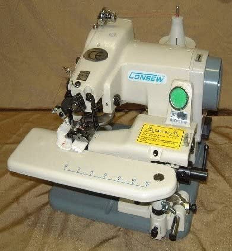 Consew Portable Blindstitch Machine 75T-5, Single Thread, Adjustable ...