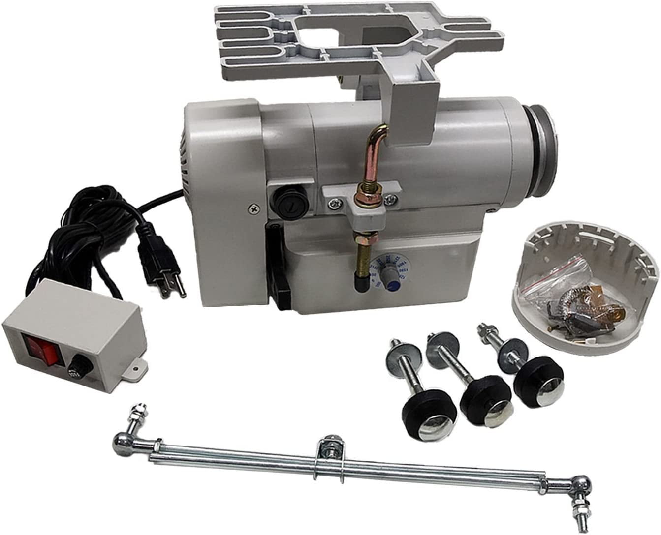 Consew CSM550-1 Sewing Machine Servo Motor, 3450RPM, 110 Volt, Quite ...