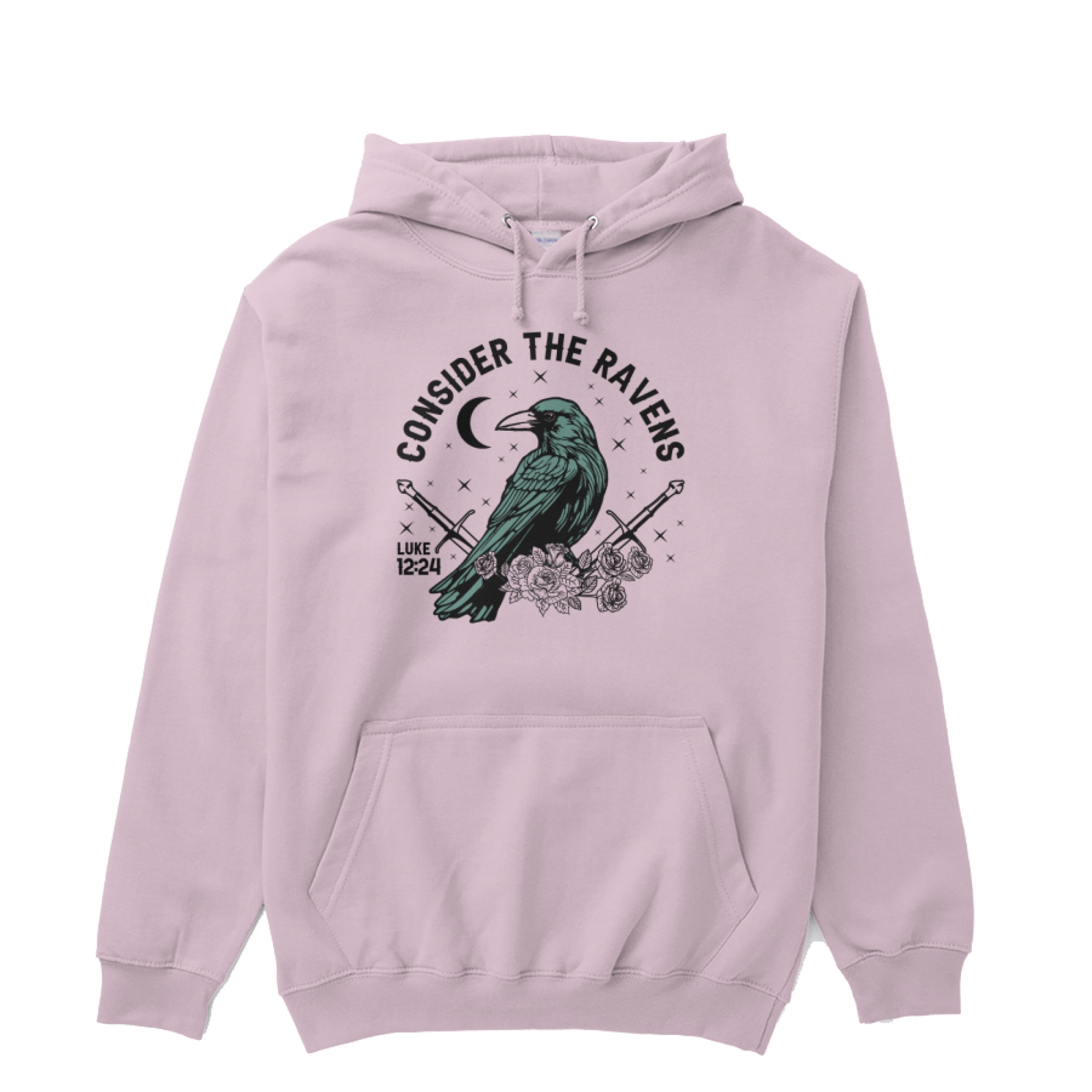 Consider The Ravens Luke 12:24 Religious Christian Faith Praise The ...