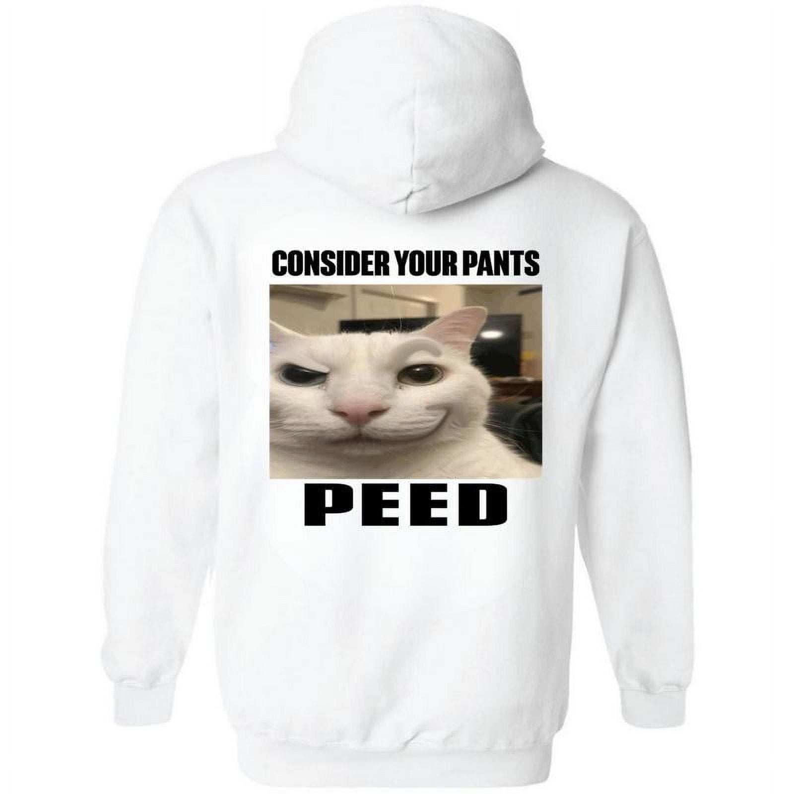 Consider Your Pants Peed Meme Sweat Unisex Comfort Hoodie, Color: Navy ...