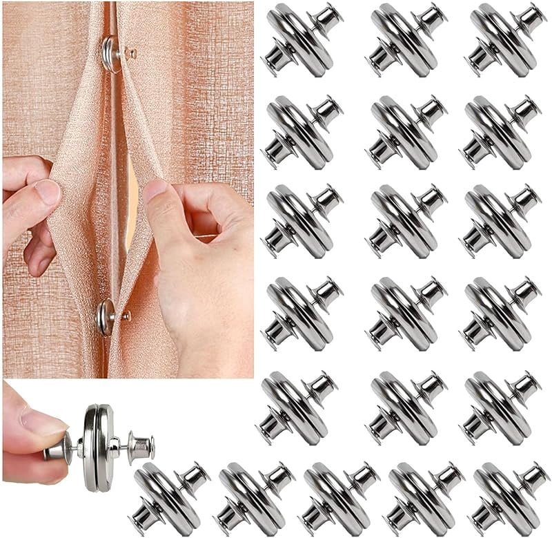 Considerby/Periodicali Magnetic Window Coverings Clips, Curtain Clips ...