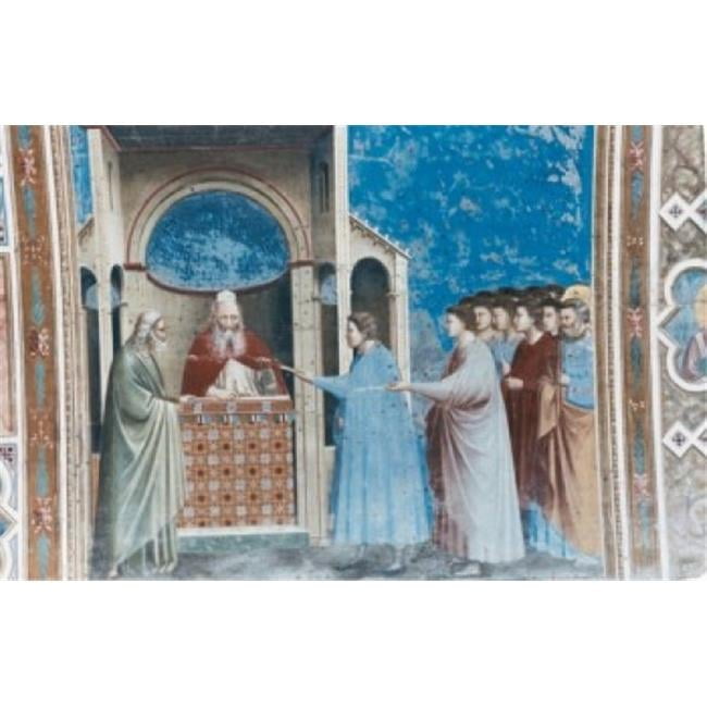 Consignment of the Rods the Giotto Ca.1266-1337 Italian Fresco Poster ...