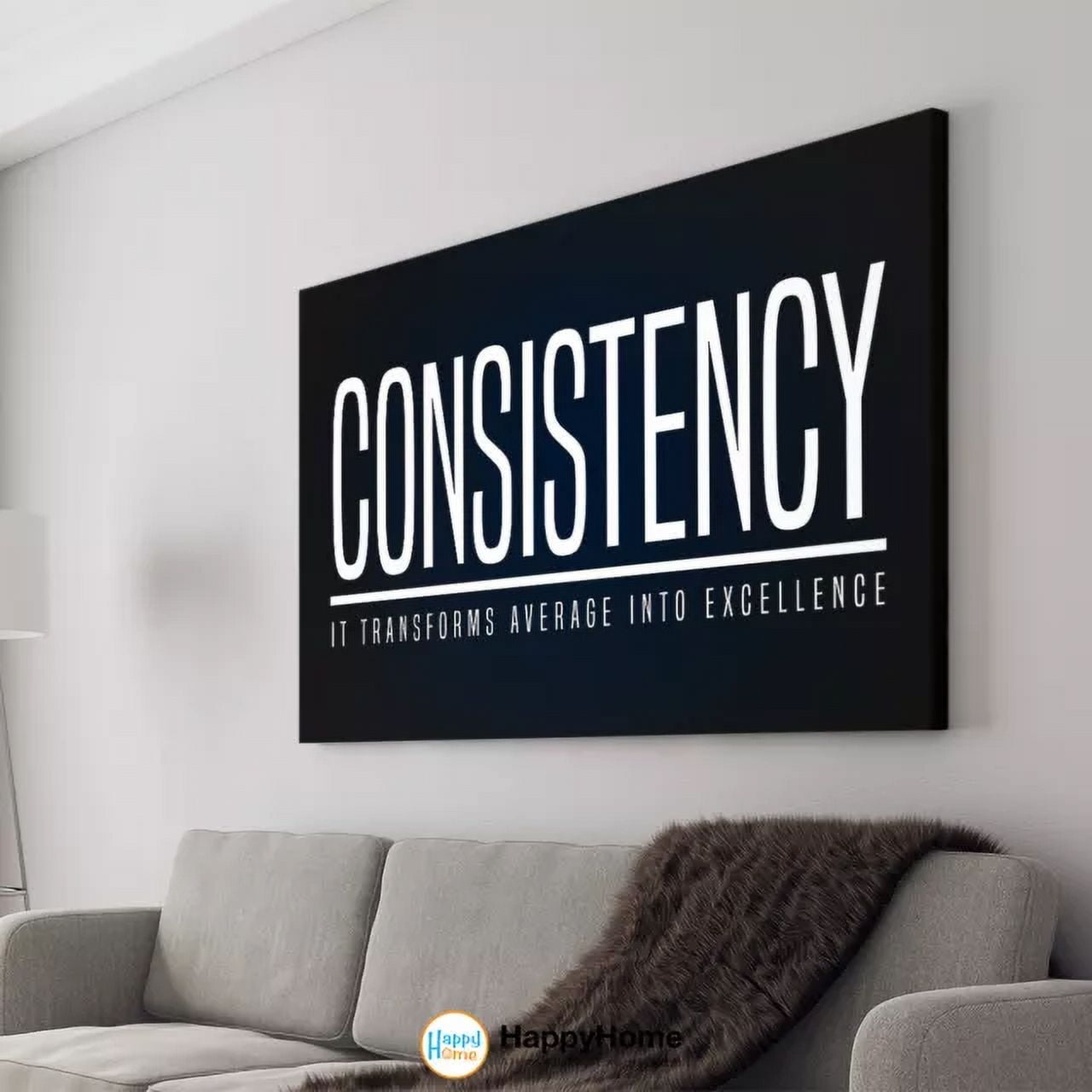 Consistency Definition Poster Motivational Inspirational Wall Art ...