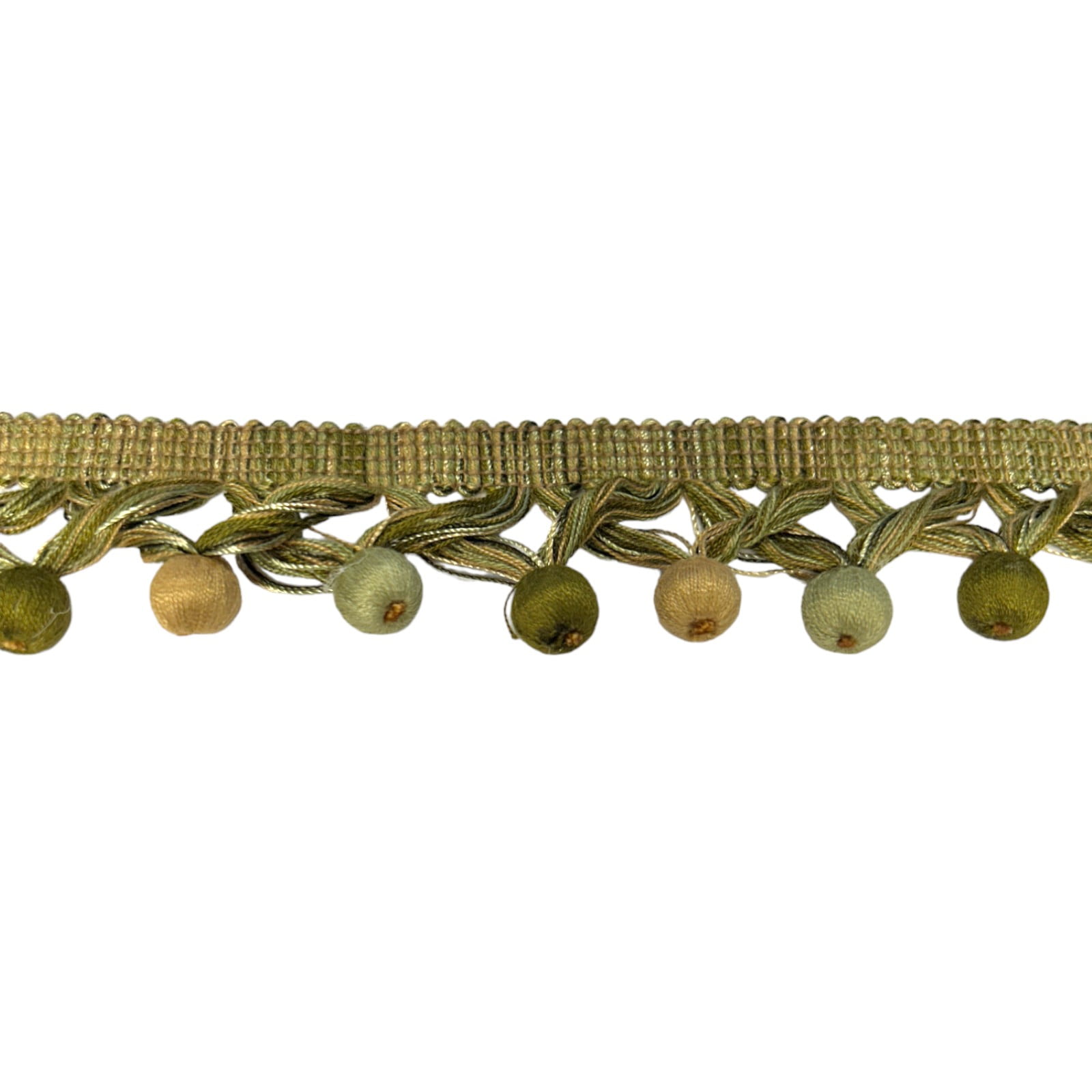 Conso Criss Cross Wrapped Ball Fringe Trim by the yard (Sold by the ...