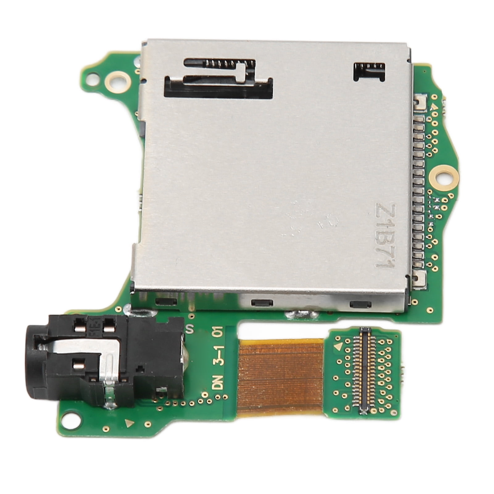 Console Card Slot Socket Board, PCB Material Headphone Port Cartridge ...