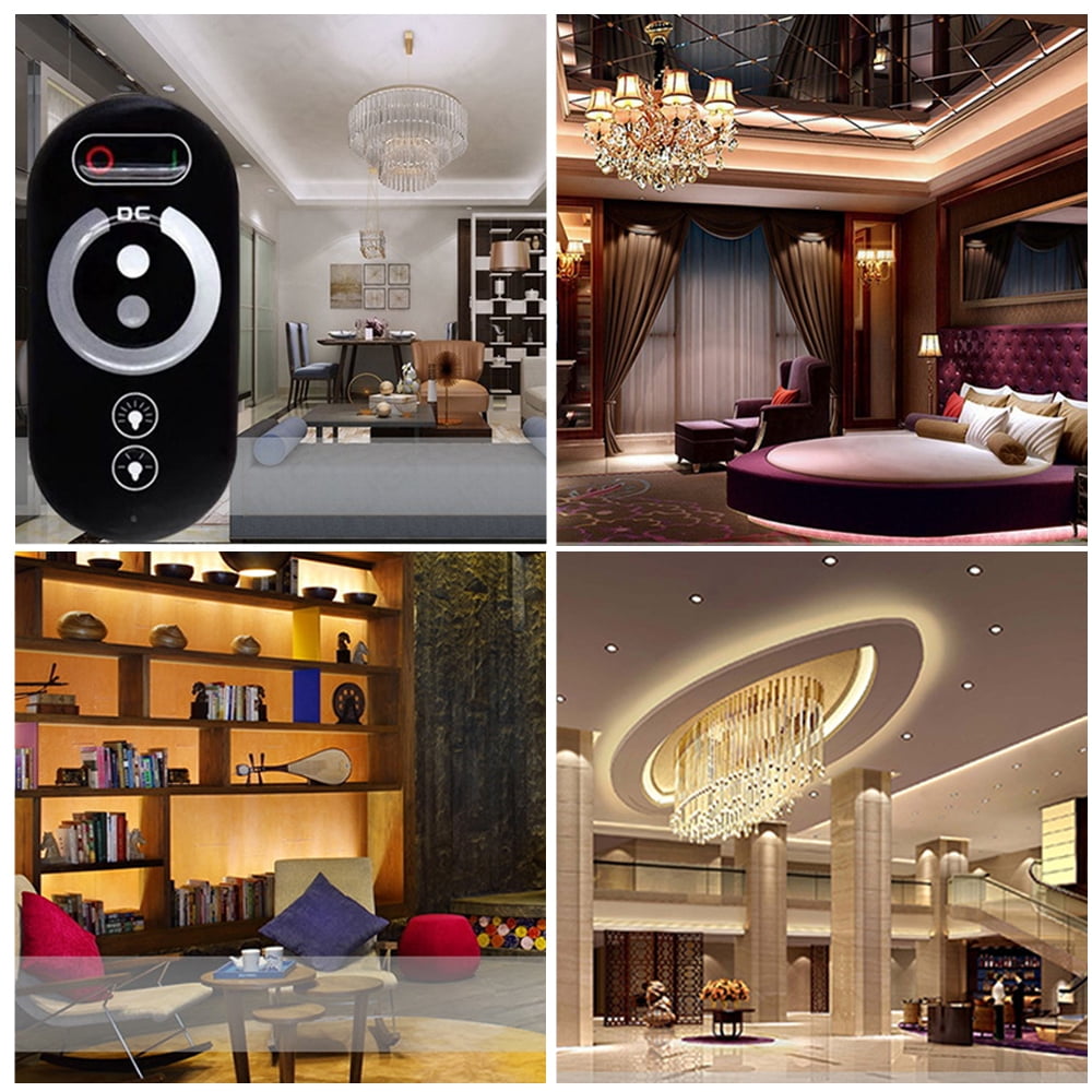 Console,Dimmer Switch Dimmer With 12v-24v 18a Pwm Dimmable Slide Switch 12v-24v Slide Remote ...