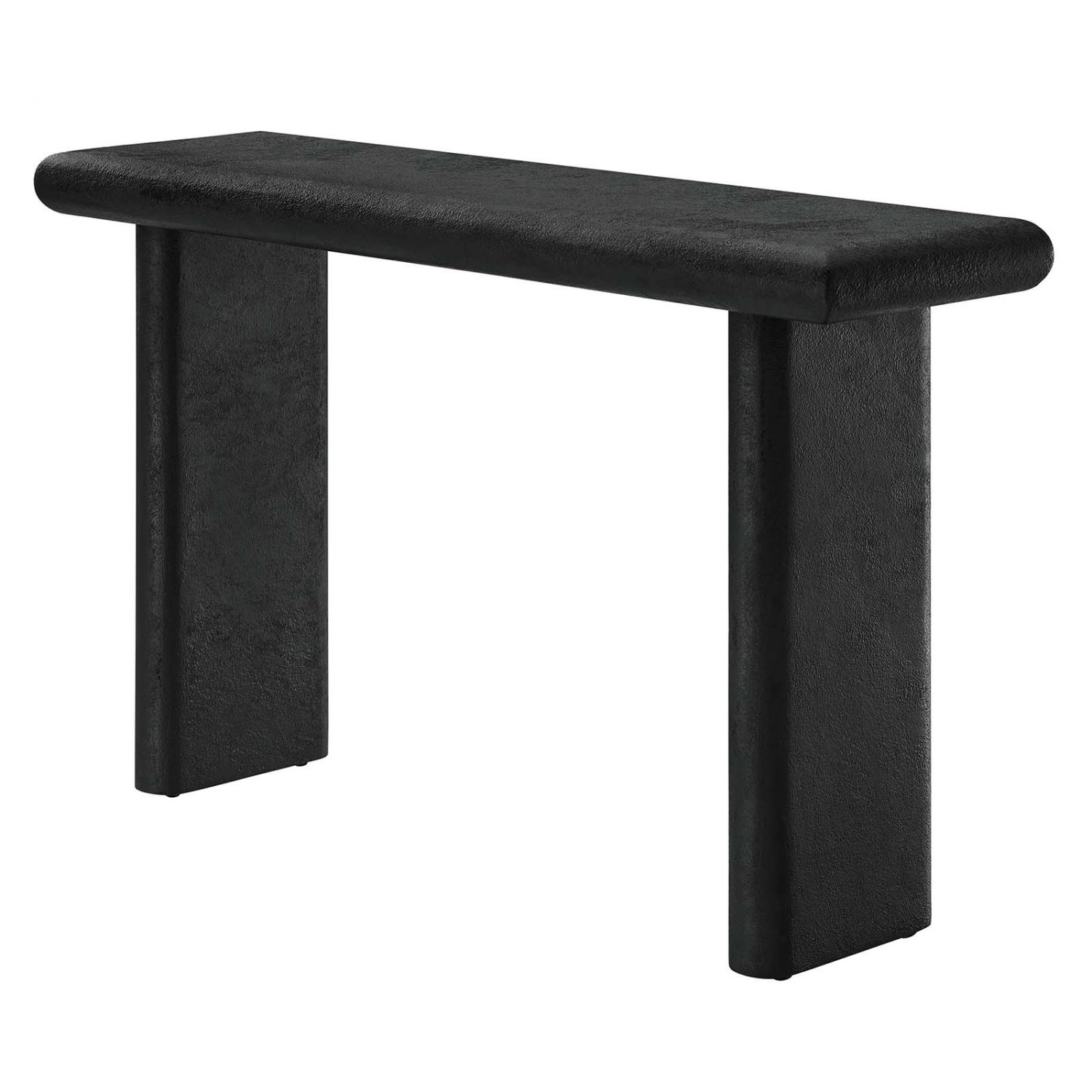 Console Entry Table, Black, Wood, Living Kitchen Cafe Bistro ...