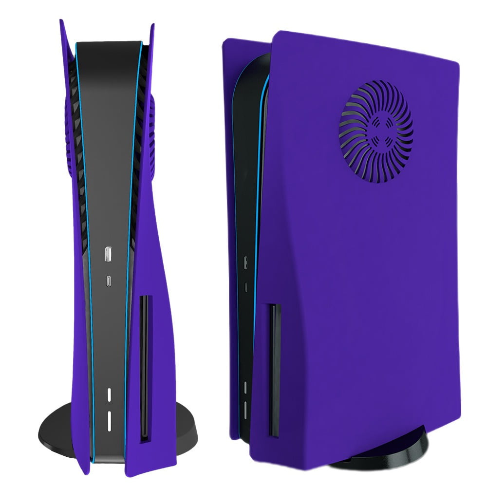 Console Faceplate for PS5 Disc Edition,with Cooling Vent,Replacement ...