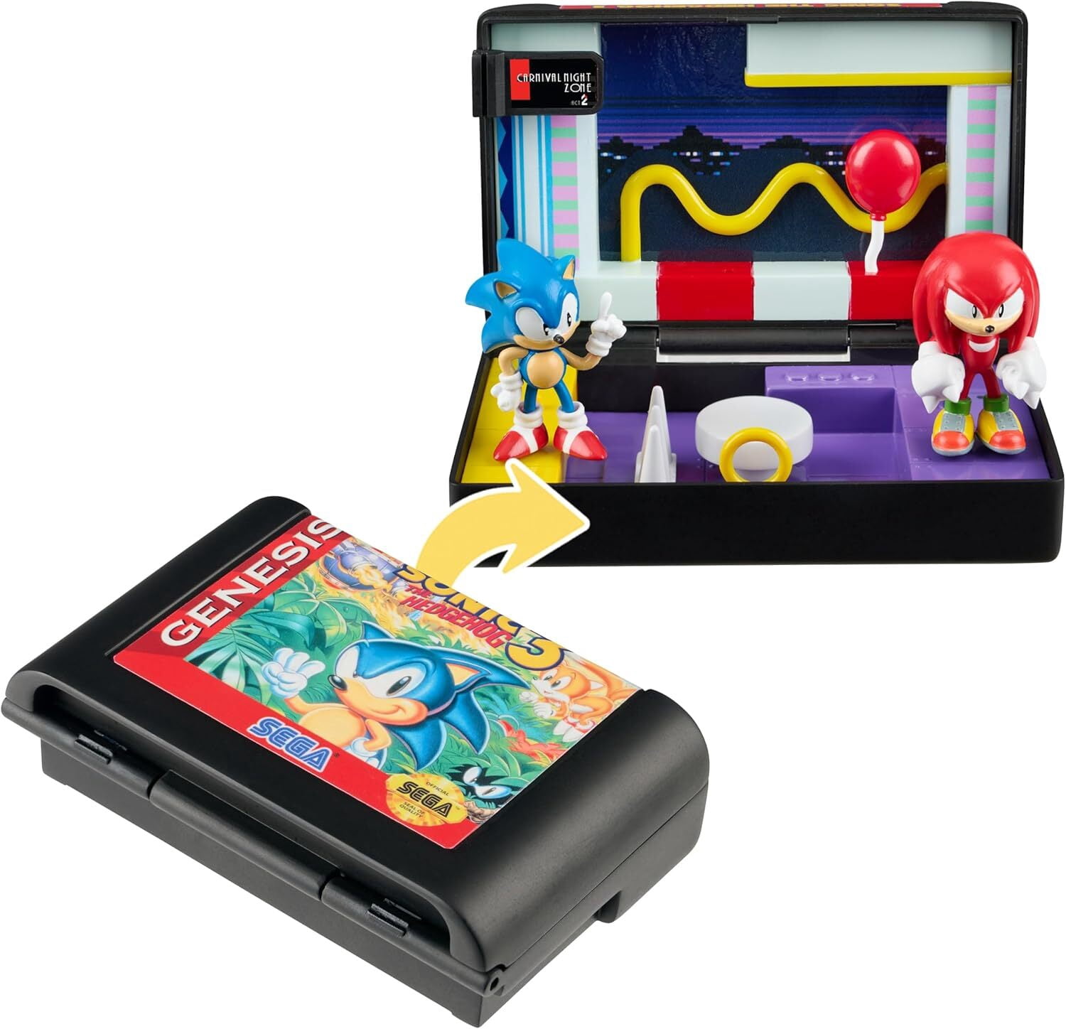 Console Heroes - Sega Sonic the Hedgehog 3 Cartridge Playset - Walmart.com