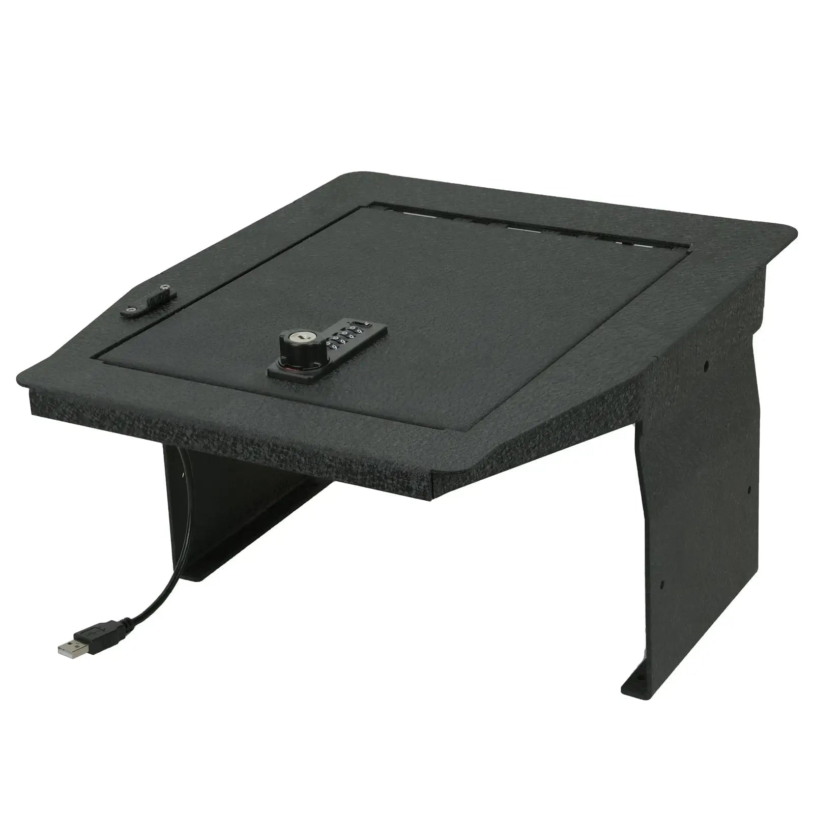 Console Safe Gun Safe for Car, WASAI Safe Vault Compatible with Ford ...