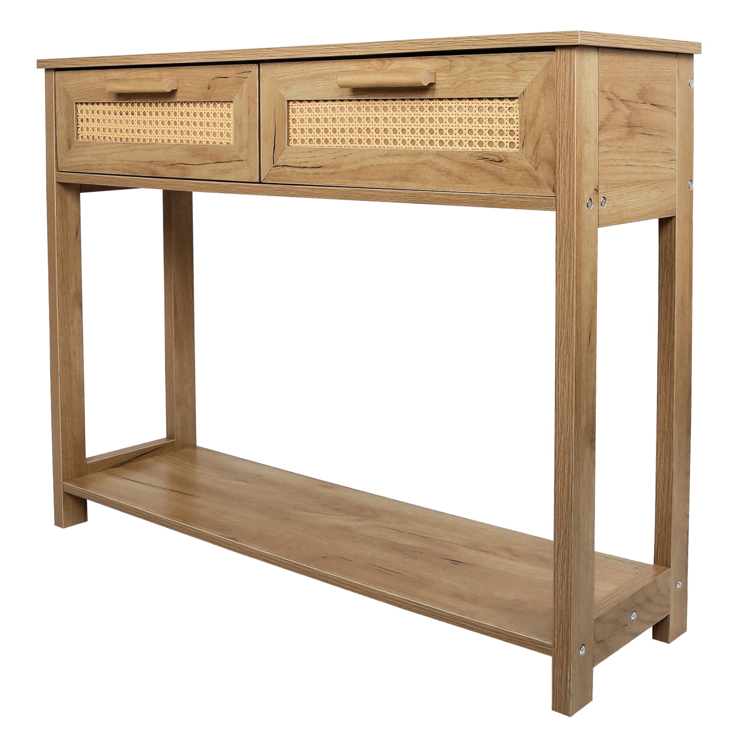 Console Table with 2 Drawers, Sofa Table, Entryway Table with open ...