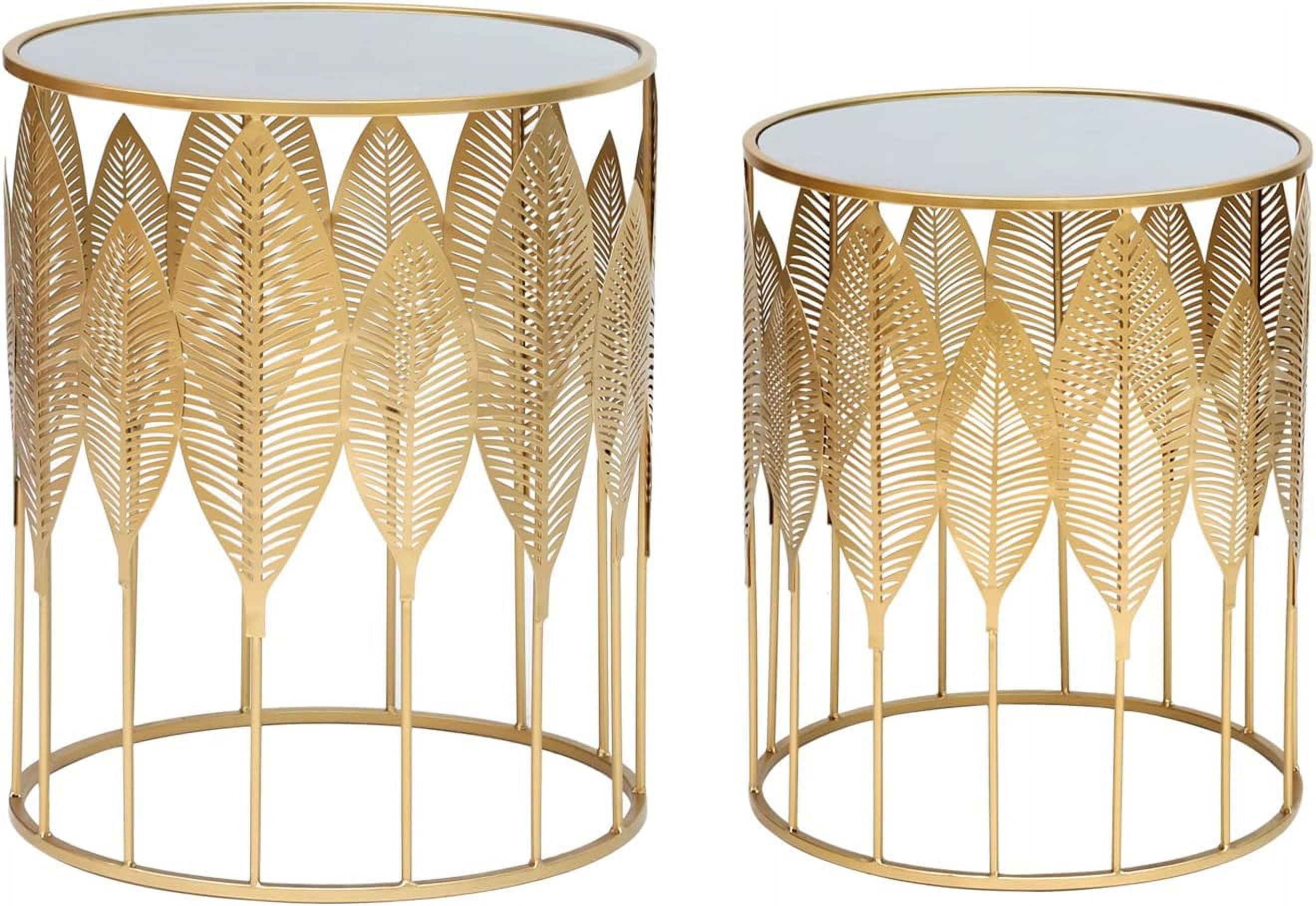 Console Table - Gold Round Sofa Table- Metal Slim Console Tables Behind ...
