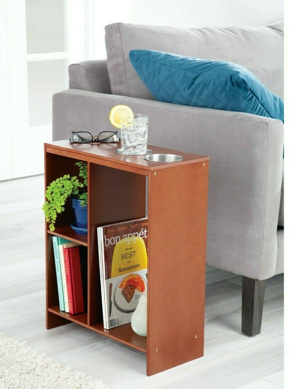 Console Table Modern Accent Side Stand Sofa Entryway Hall Display with ...