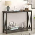 Console Table for Entryway, Modern Sofa Table Behind Couch, Narrow ...