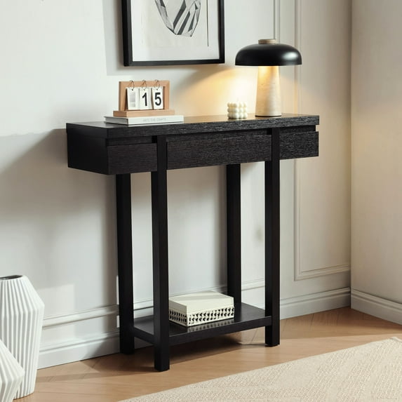 Console Table in Hall | Storage and Display Solution | MDF and Particle ...