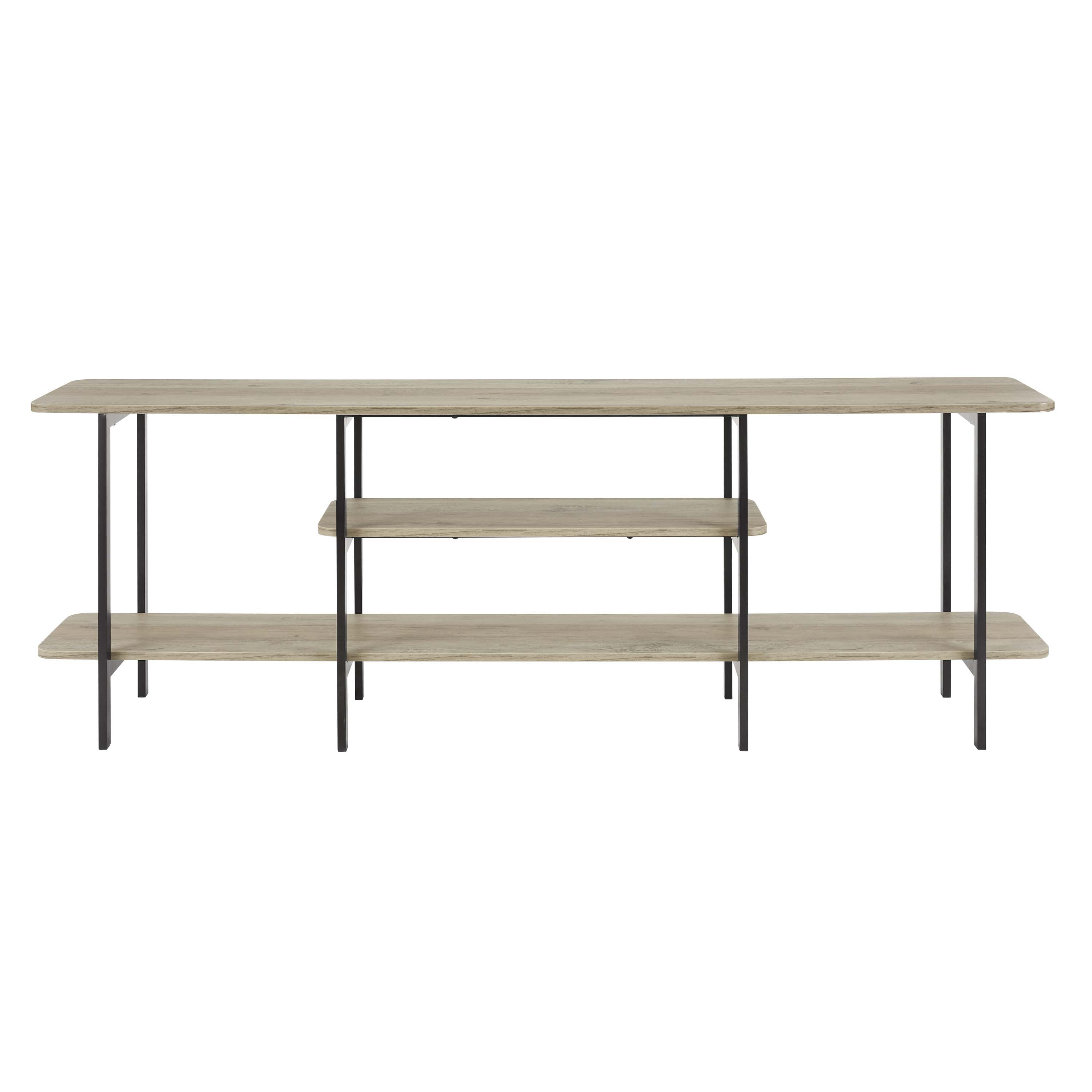 Console Table in Rustic Gray - Walmart.com