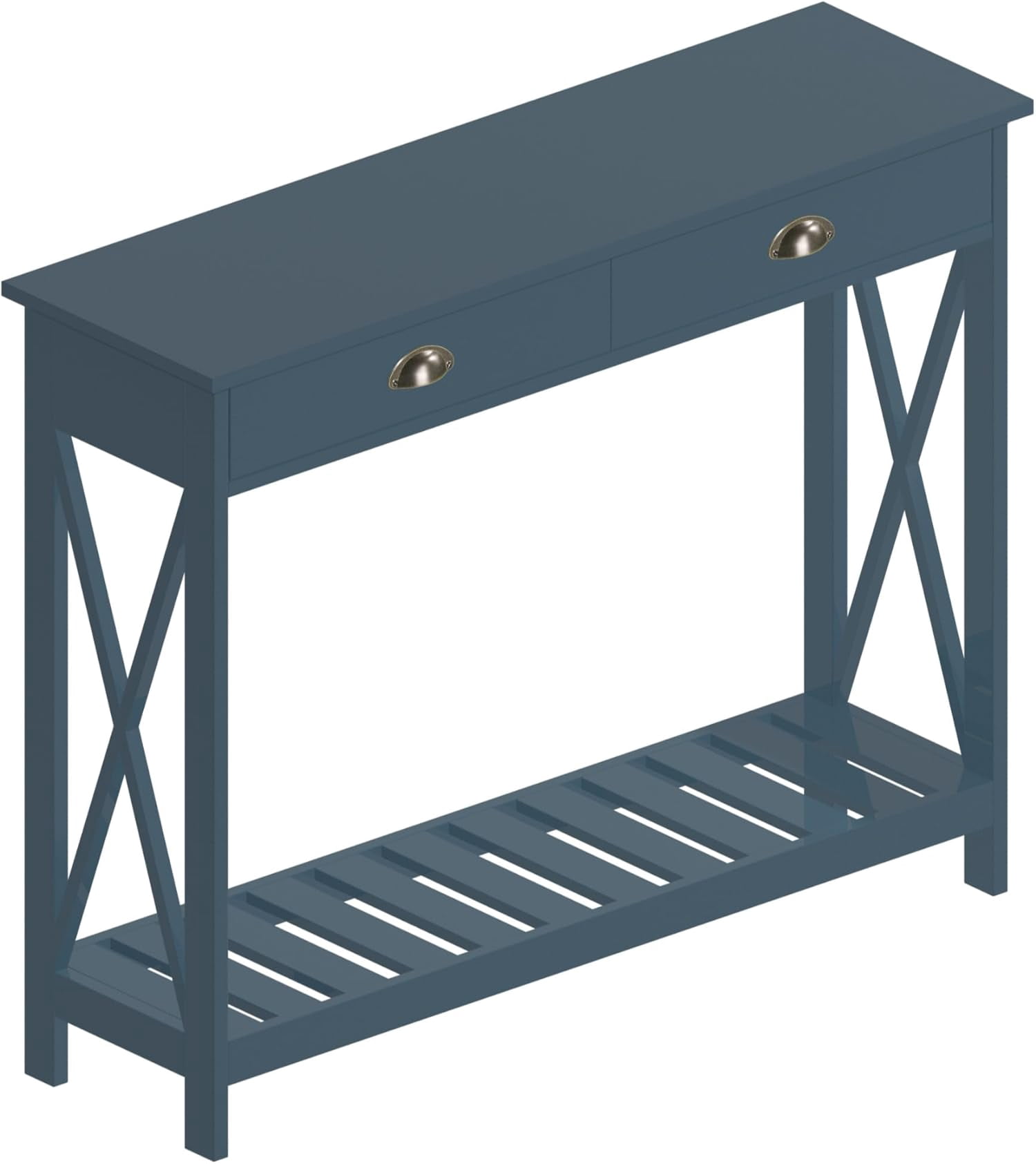 Console Table with Drawer for Entryway, Narrow Long Entry Table with ...