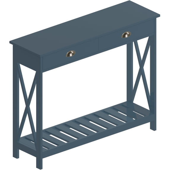 Console Table with Drawer for Entryway, Narrow Long Entry Table with ...