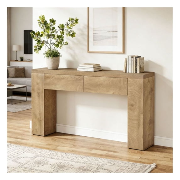 Console Table with Storage, Sofa Table for Living Room, Hallway ...
