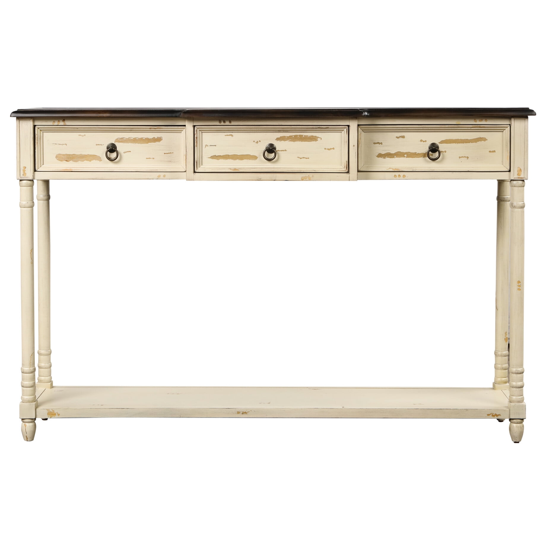 Console Tables for Entryway, Small Entryway Table with 3 Drawers ...
