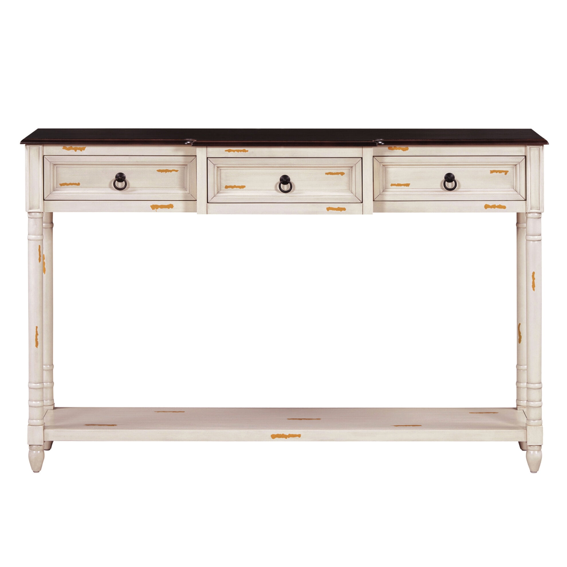 Console Tables for Entryway, Small Entryway Table with 3 Drawers ...
