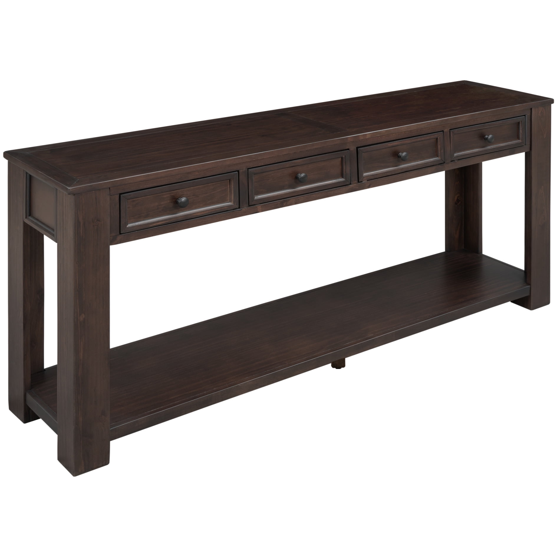 Console Tables for Entryway, Small Entryway Table with 4 Drawers ...