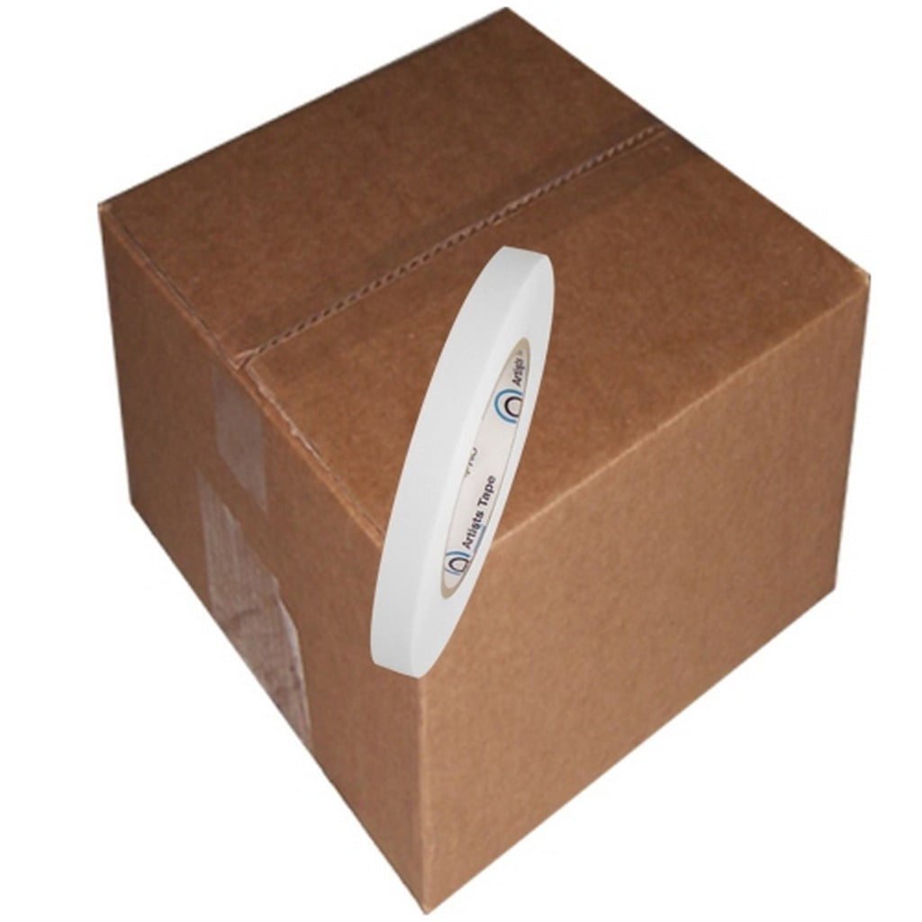 Console Tape / Artist Tape 1/2" X 60 Yard Roll (72 Roll/Case) - Walmart.com