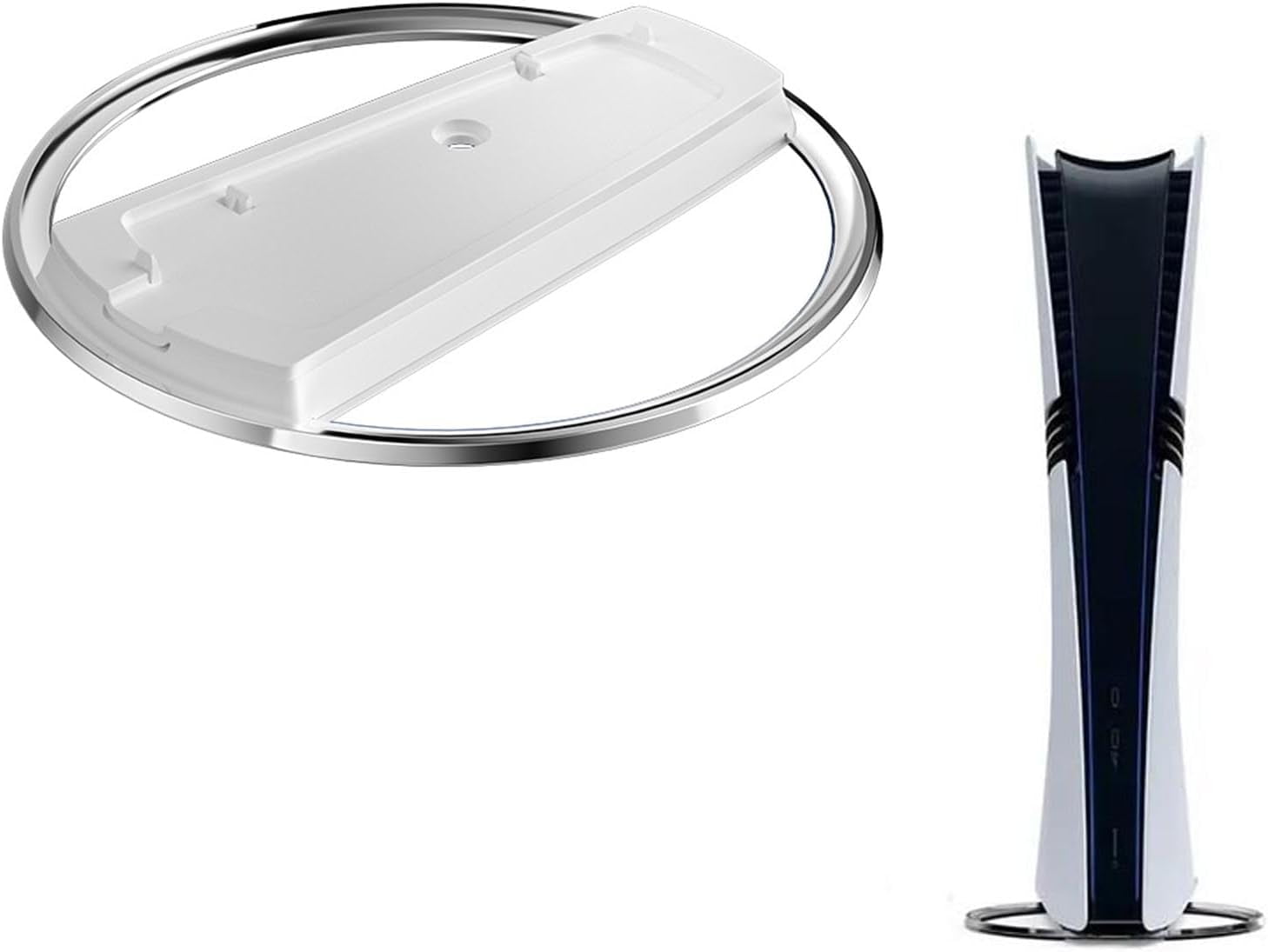 Console Vertical Stand for PlayStation 5/PS5 Slim/PS5 Pro Console Non ...