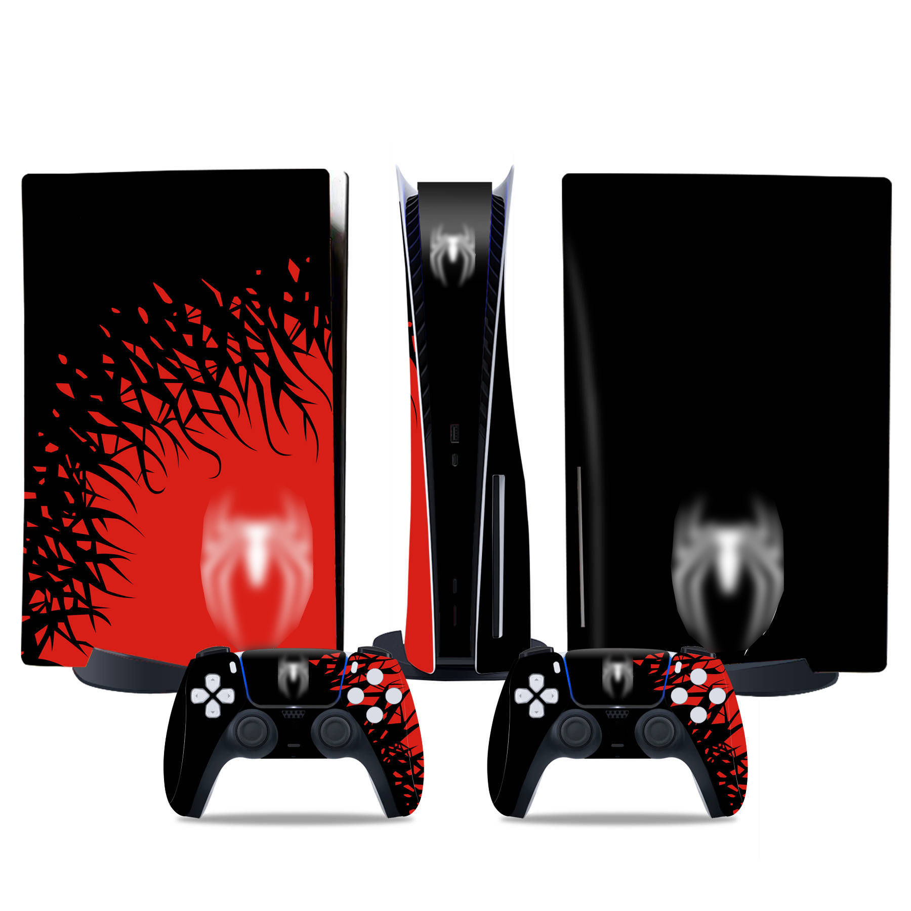 Console and Game Controller Stickers Cover for PS5 Disc Edition - DIY ...