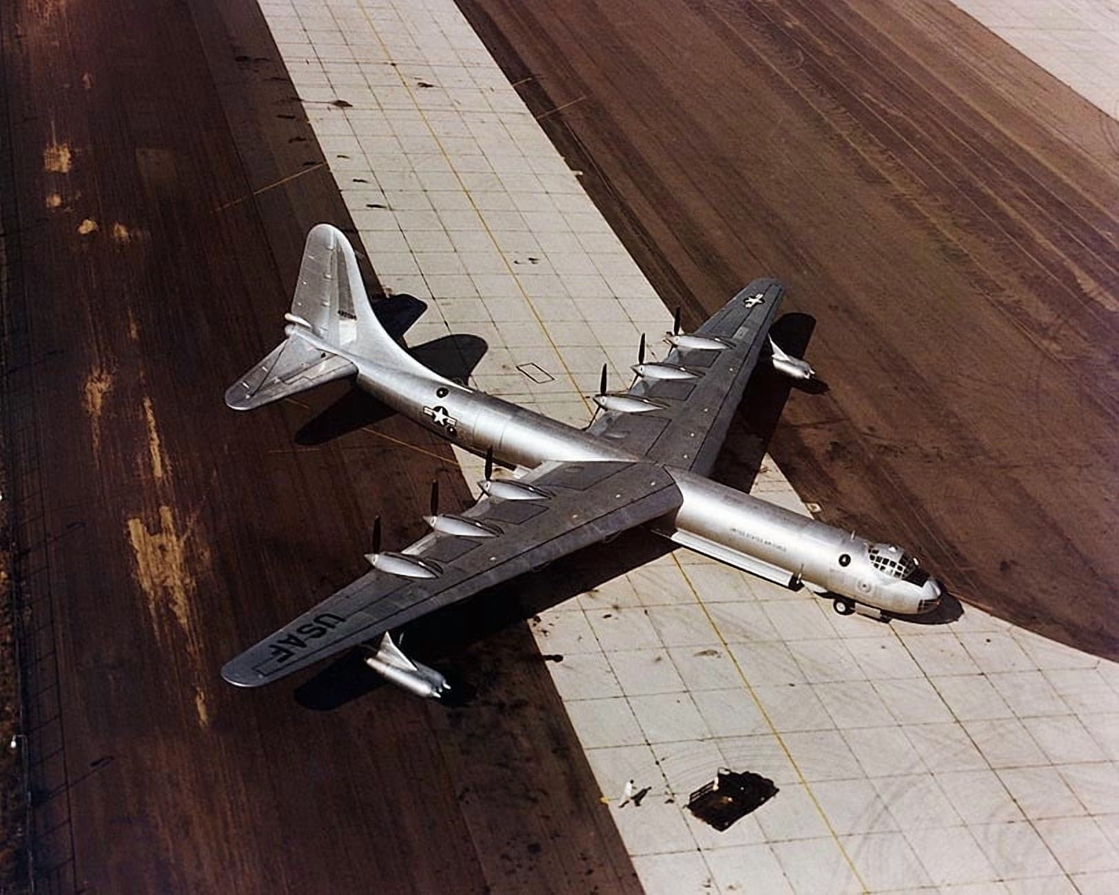 Consolidated B-36 Bomber - 24x36 Inch Laminated Aviation Poster ...