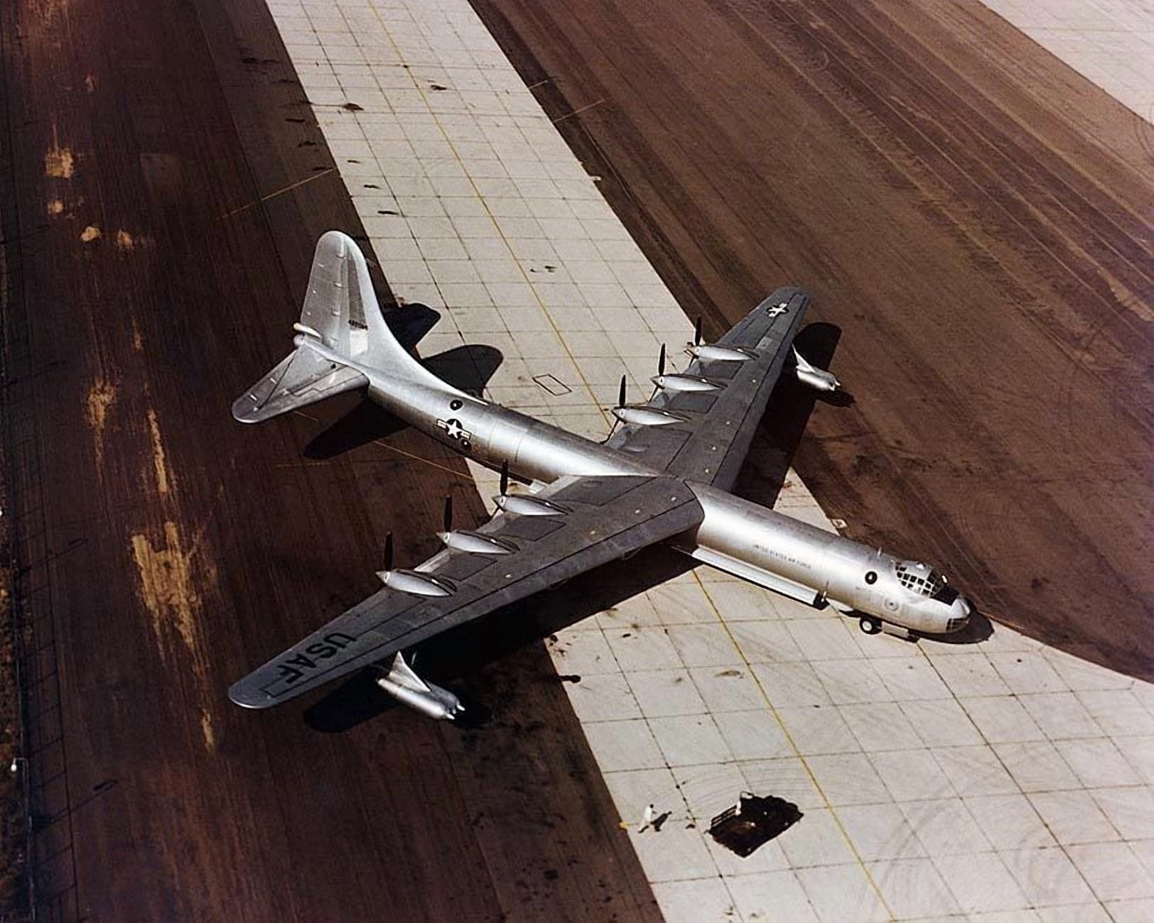 Consolidated B-36 Bomber Style -2 - 12x18 Inch Laminated Aviation ...