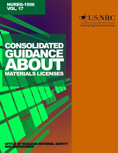 Consolidated Guidance About Materials Licenses: Program-Specific ...