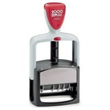 Consolidated Stamp 2000 Plus Classic Line Message Dater Stamp, Black ...
