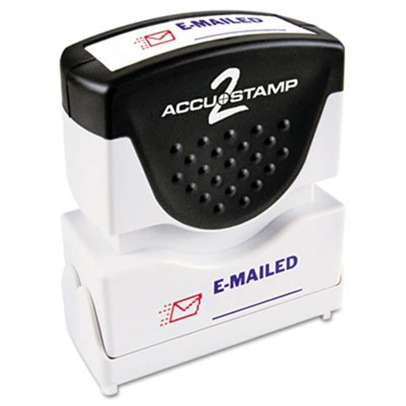 Consolidated Stamp Accustamp2 Shutter Stamp with Anti Bacteria - Red ...