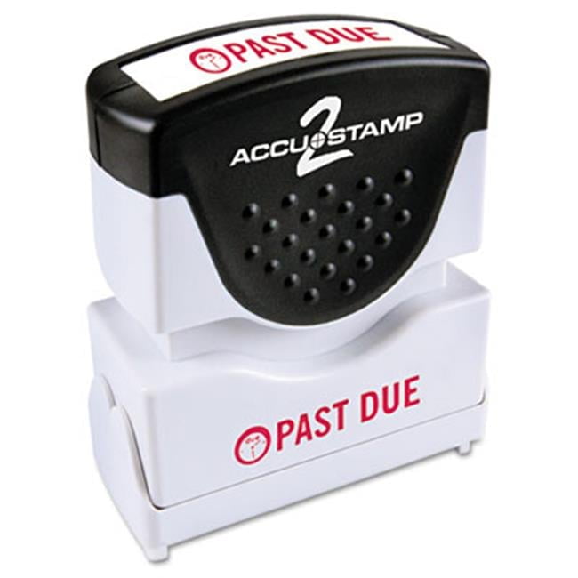 Consolidated Stamp Accustamp2 Shutter Stamp with Anti Bacteria- Red ...