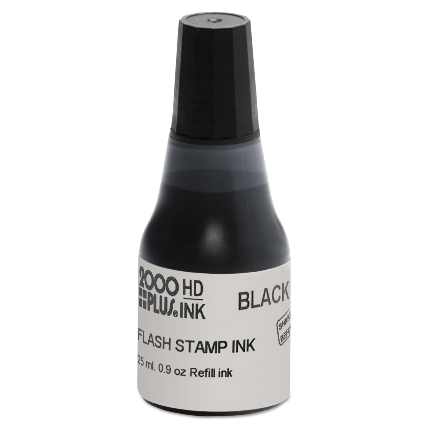 Consolidated Stamp Pre- High Definition Refill , Black, 0.9 Oz. Bottle ...