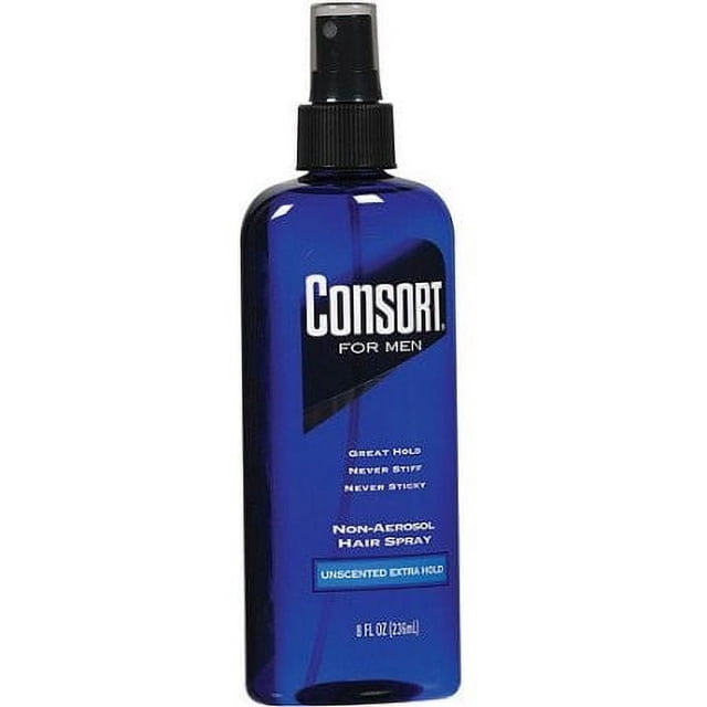 Consort Extra Hold, Non-Aerosol, Unscented Hairspray for Fine Hair, 8 ...