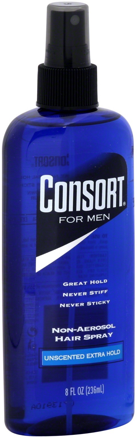 Consort Extra Hold Unscented Non-Aerosol Hairspray, 8 Oz - Walmart.com
