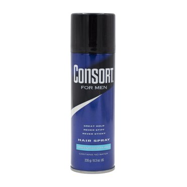 Consort For Men Hair Spray Aerosol Unscented Extra Hold 8.30 oz (Pack ...