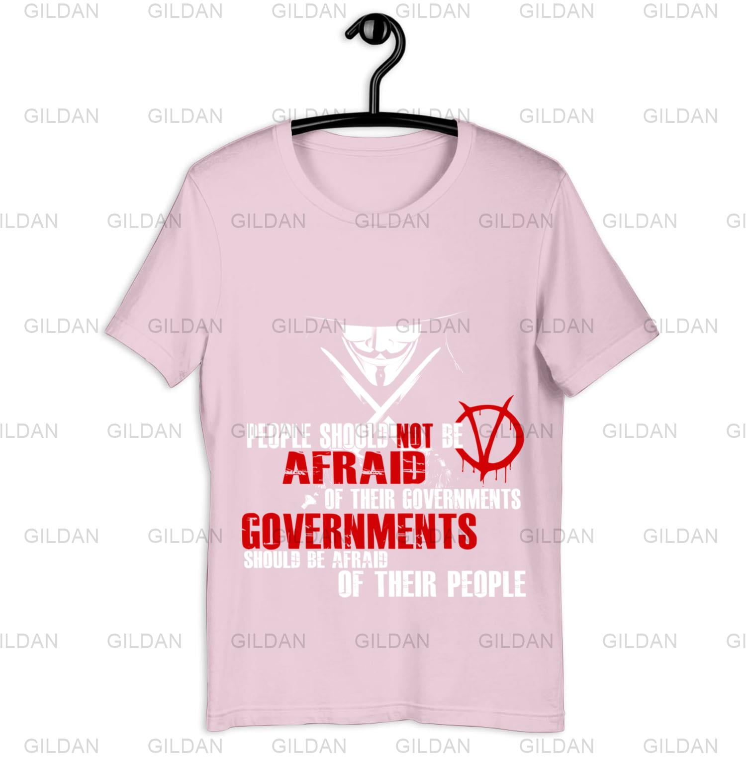 Conspiracy Quote Anonymous Mask T-Shirt USA Made - Walmart.com
