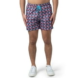 Conspiracy by WeSC Print Swim Trunks, 5” Inseam, Sizes S-2XL - Walmart.com