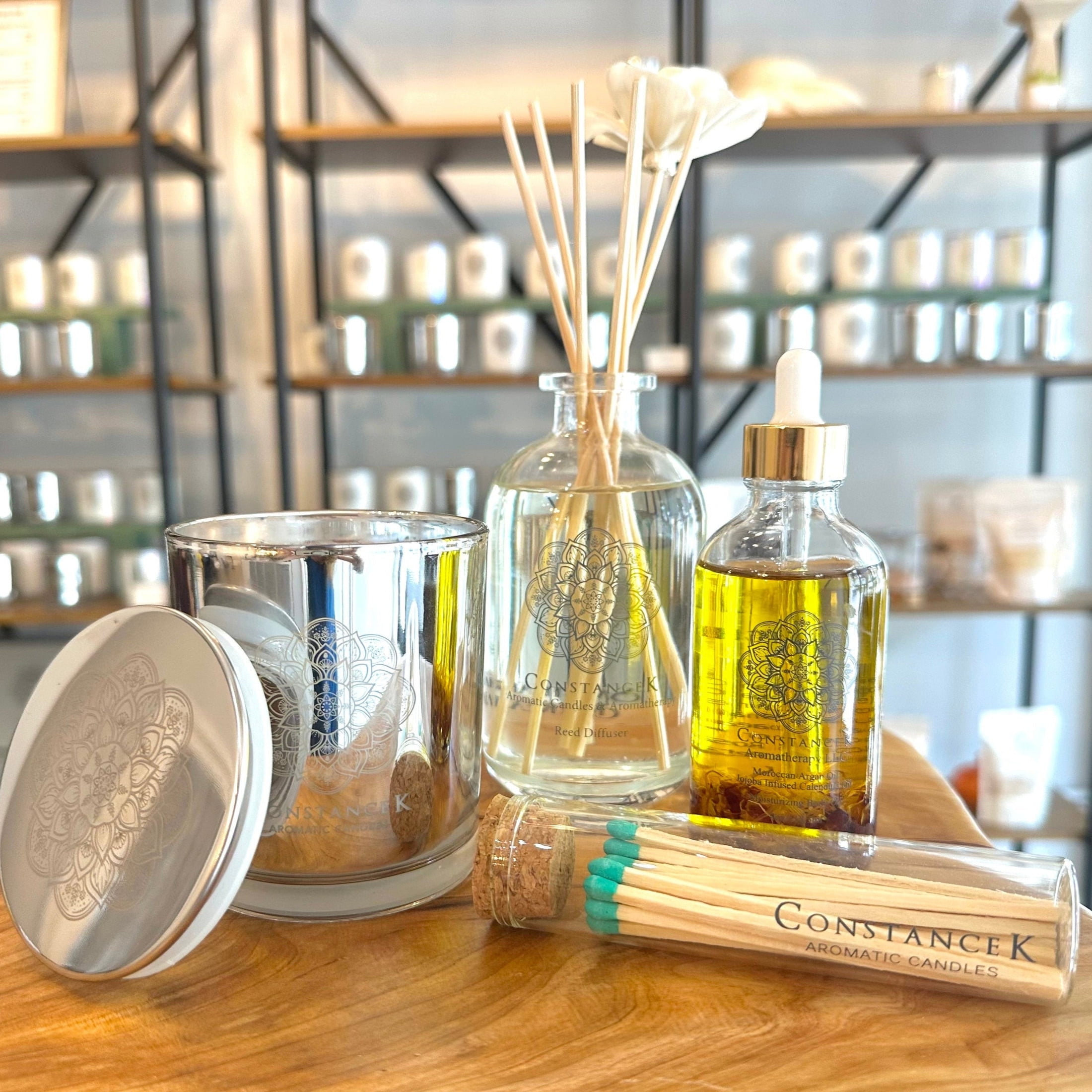 Constance K Aromatic Candles & Aromatherapy Radiant Glow Gift Box ...