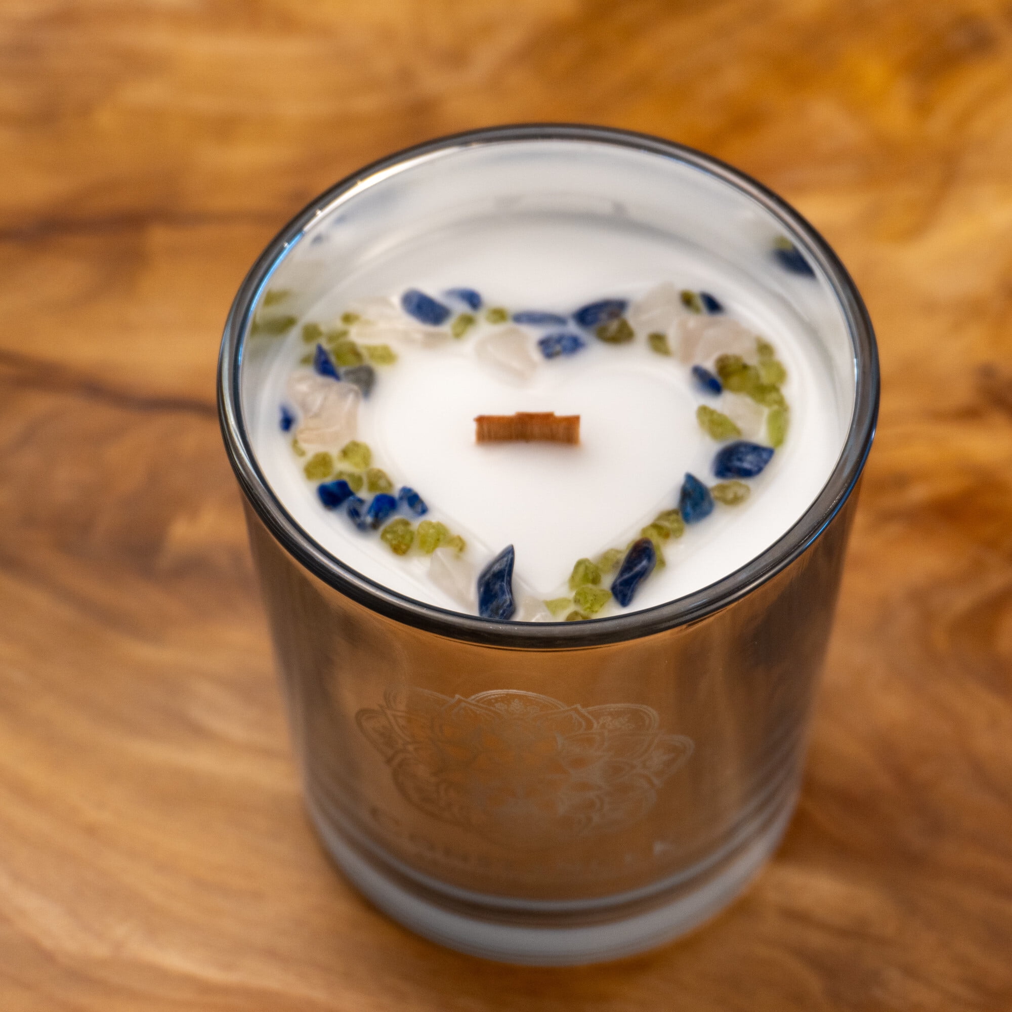 Constance K Aromatic Candles - Self-love Intention Candle - Lime Basil Mandarin, Luxury Chrome ...