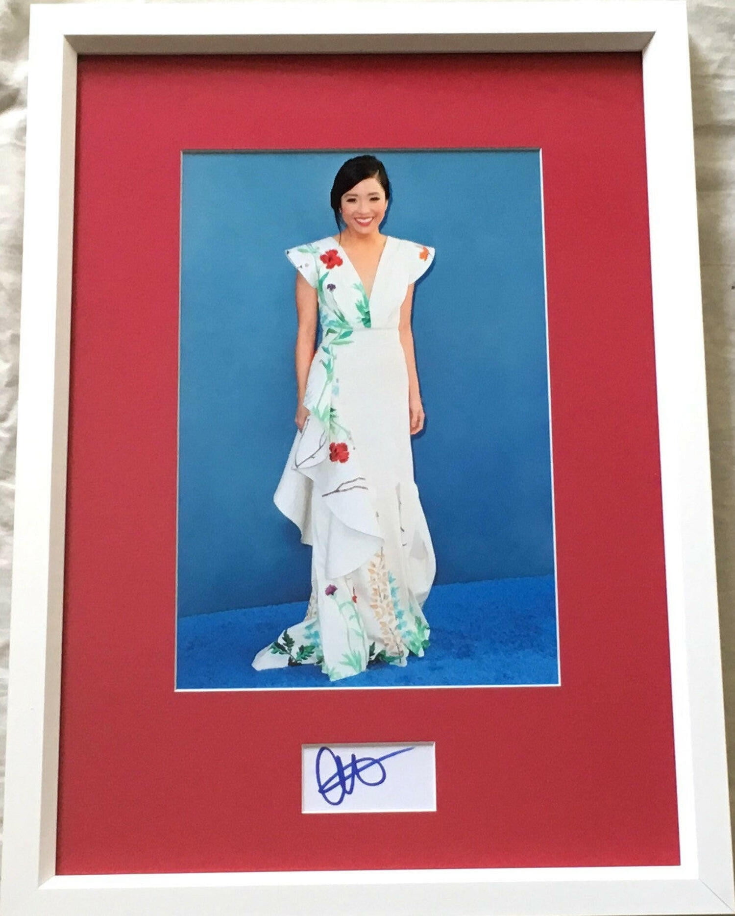 Constance Wu autograph custom framed with 7x10 photo - Walmart.com