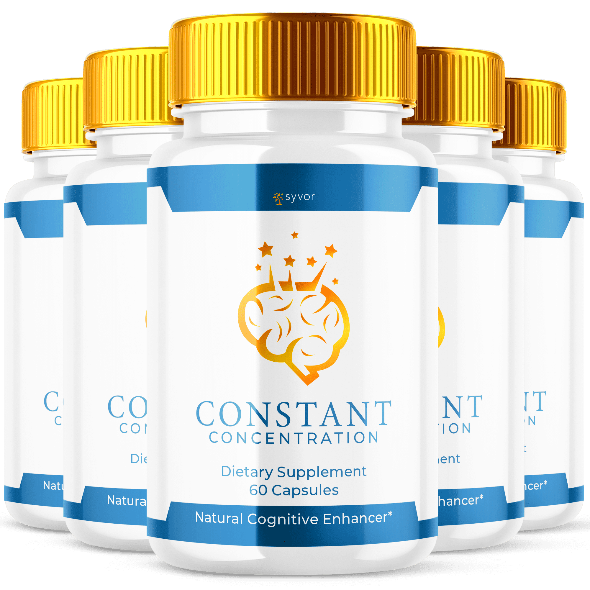 Constant Concentration Advanced Brain Support Supplement 300 Capsules ...