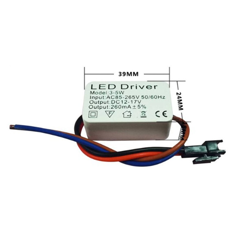 Constant Current LED Driver Power Supply 300mA for Various LED ...
