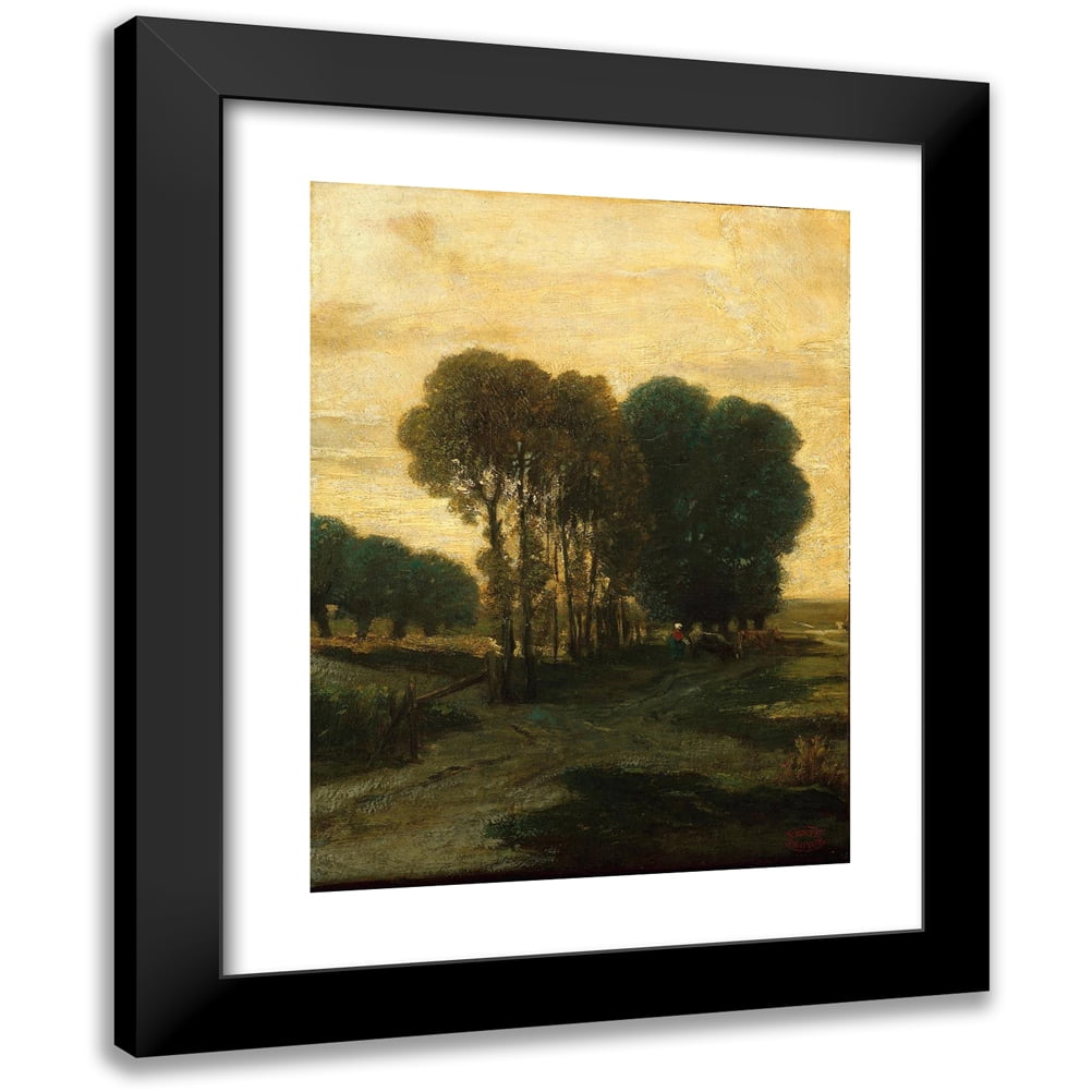 Constant Troyon 19x24 Black Modern Framed Museum Art Print Titled - A ...