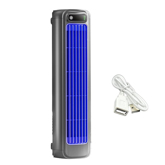 Constant Wind Tower Fan with Vaneless Design and 2000mAh Battery for ...