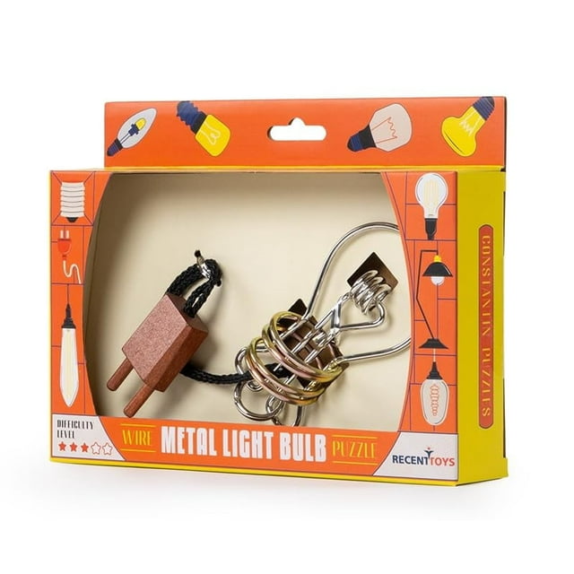 Constantin Metal Light Bulb Brainteaser Mechanical Puzzle from Recent ...